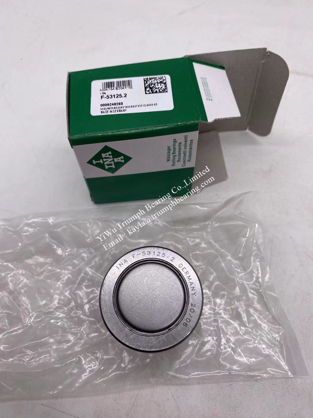 INA Printing Machine Bearing F-53125.2 Cam Follower bearing F-53125.02.NUKR