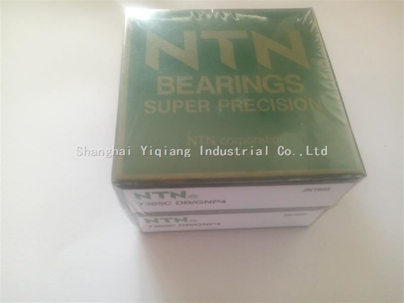 NTN high precision angular contact ball bearing 7305C DB/GNP4 , 7305CDB ...