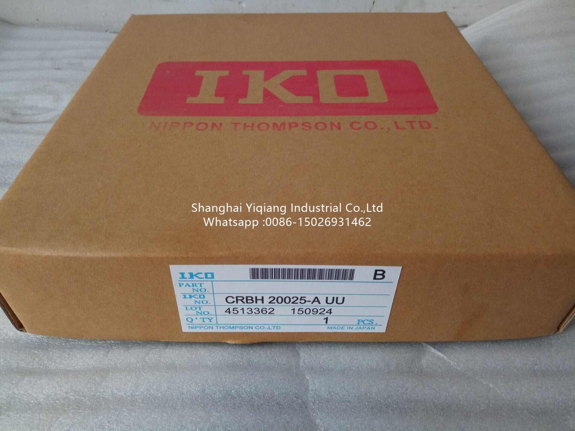 IKO cross roller bearing CRBH 20025-A UU