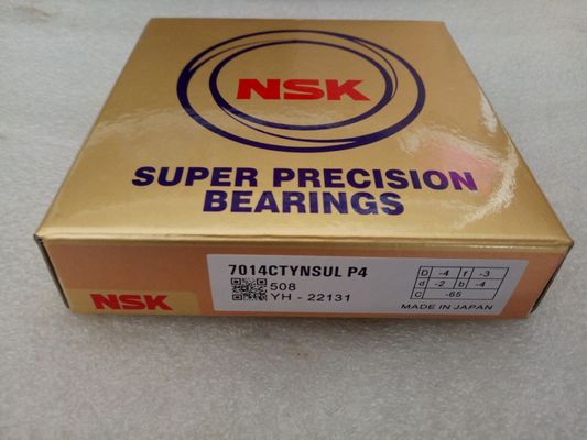 NSK High Precision Angular contact ball bearing 7011CTYNSULP4 ...